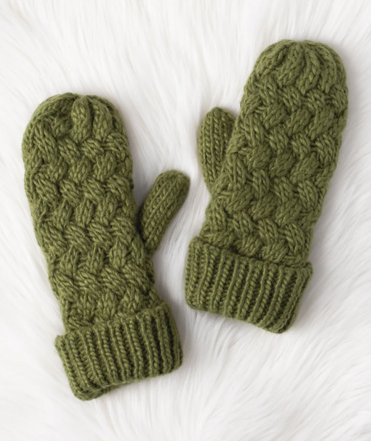 Solid Color Knit Mittens – The Sweetwater Co.